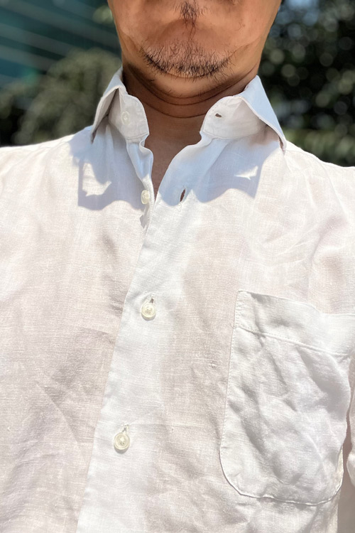 ozie|オジエ 麻シャツコーデ202208-1 | シャツの専門店 ozie｜オジエ